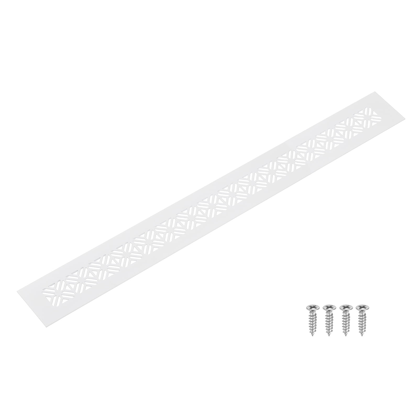 Aluminum Alloy Air Vents, 500 x 50mm / 19.7 x 2" Rectangle Louvered ...