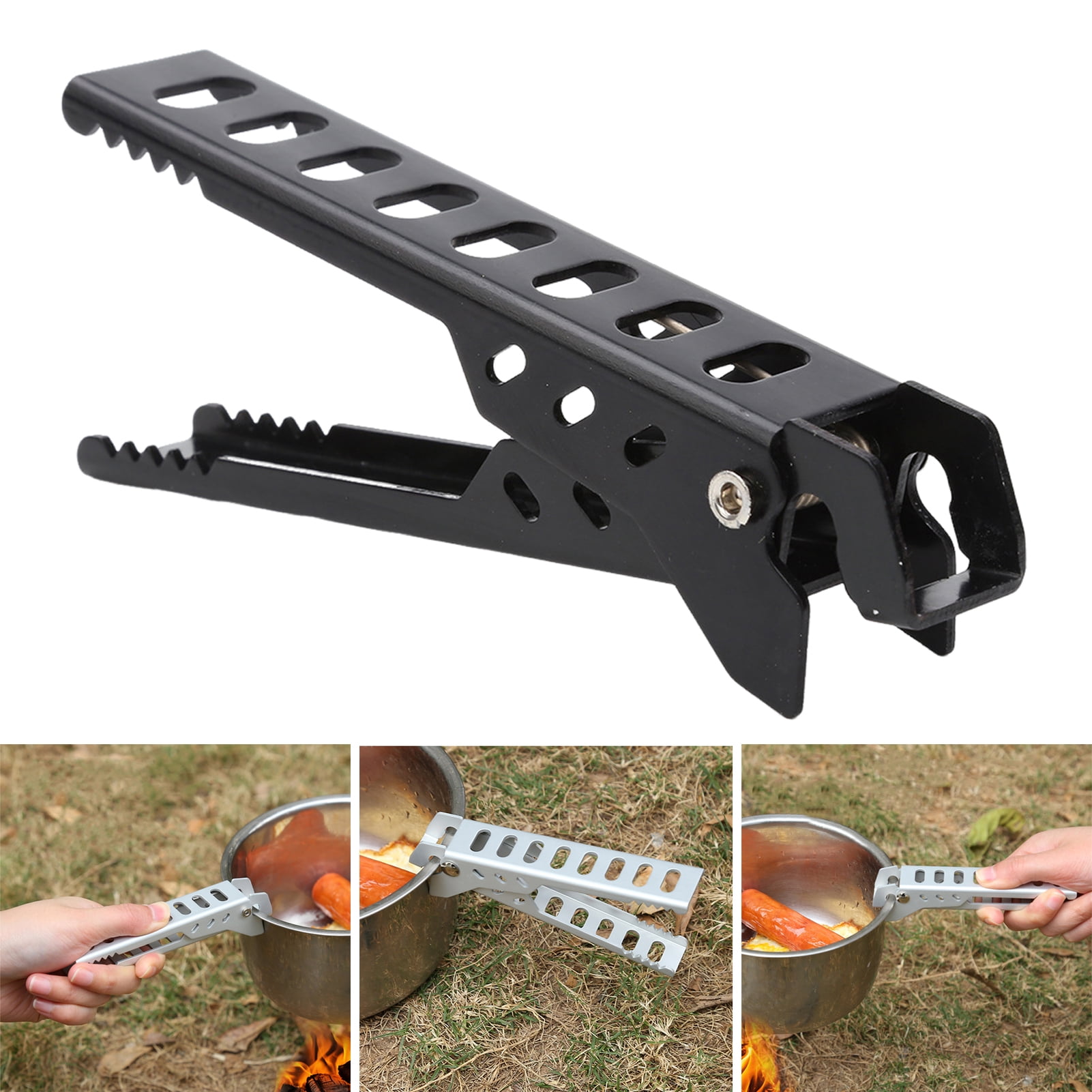 Aluminum Alloy Anti-Scalding Pot Clamp Hollow Handle Hot Plate Gripper ...
