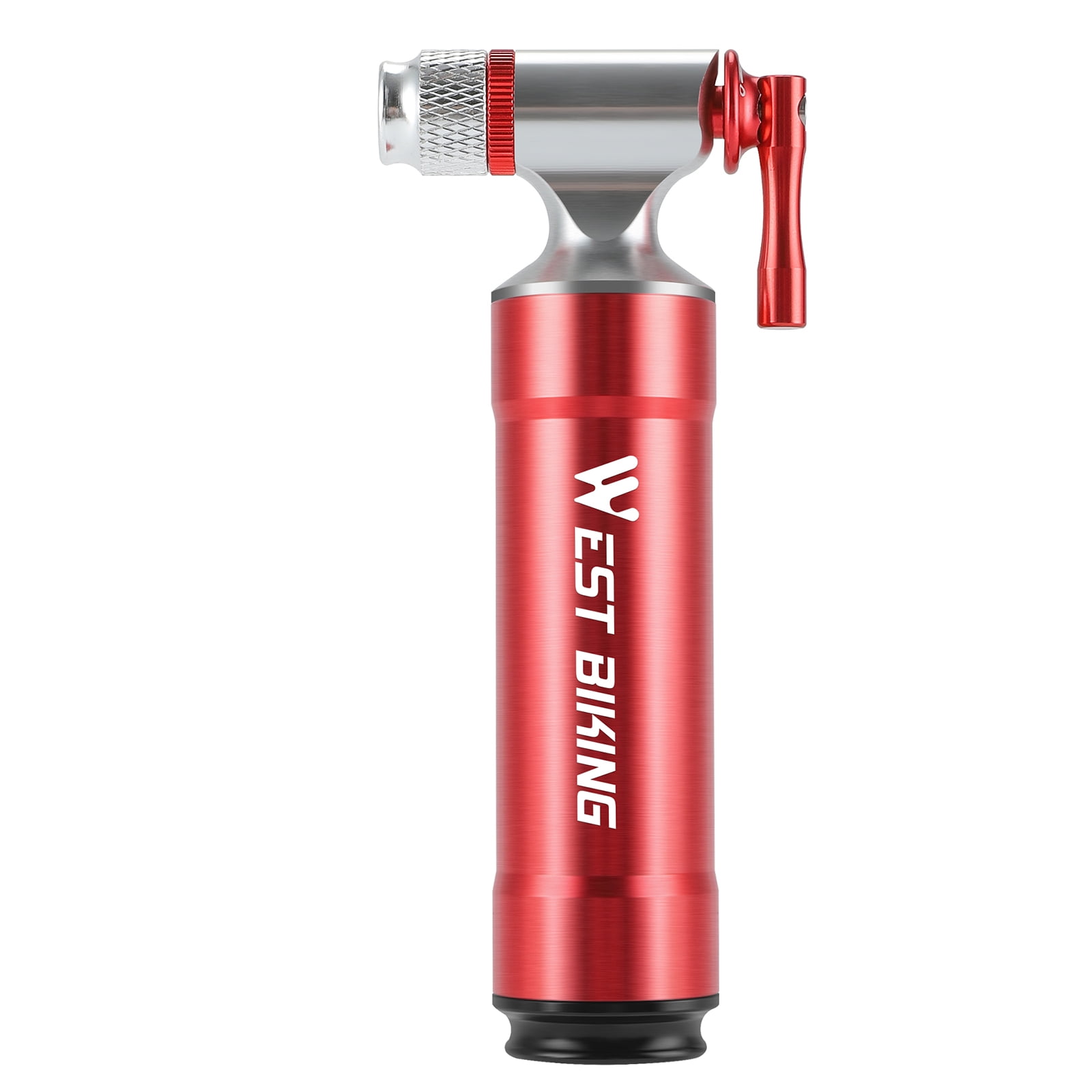 Aluminum Alloy Bicycle CO2 Pump Bike Tire Inflator Portable Road Bike ...