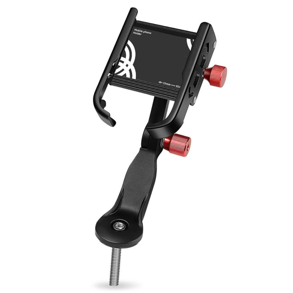 Aluminum Alloy Bicycle Stem Mobile Phone Holder Anti-Shake Mountain Bike Road - Walmart.com