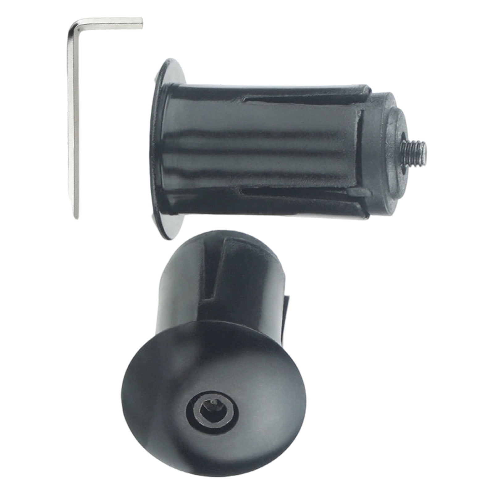 Aluminum Alloy Bicycles Grip End Cap Road Bike Handlebar Ends Plugs ...