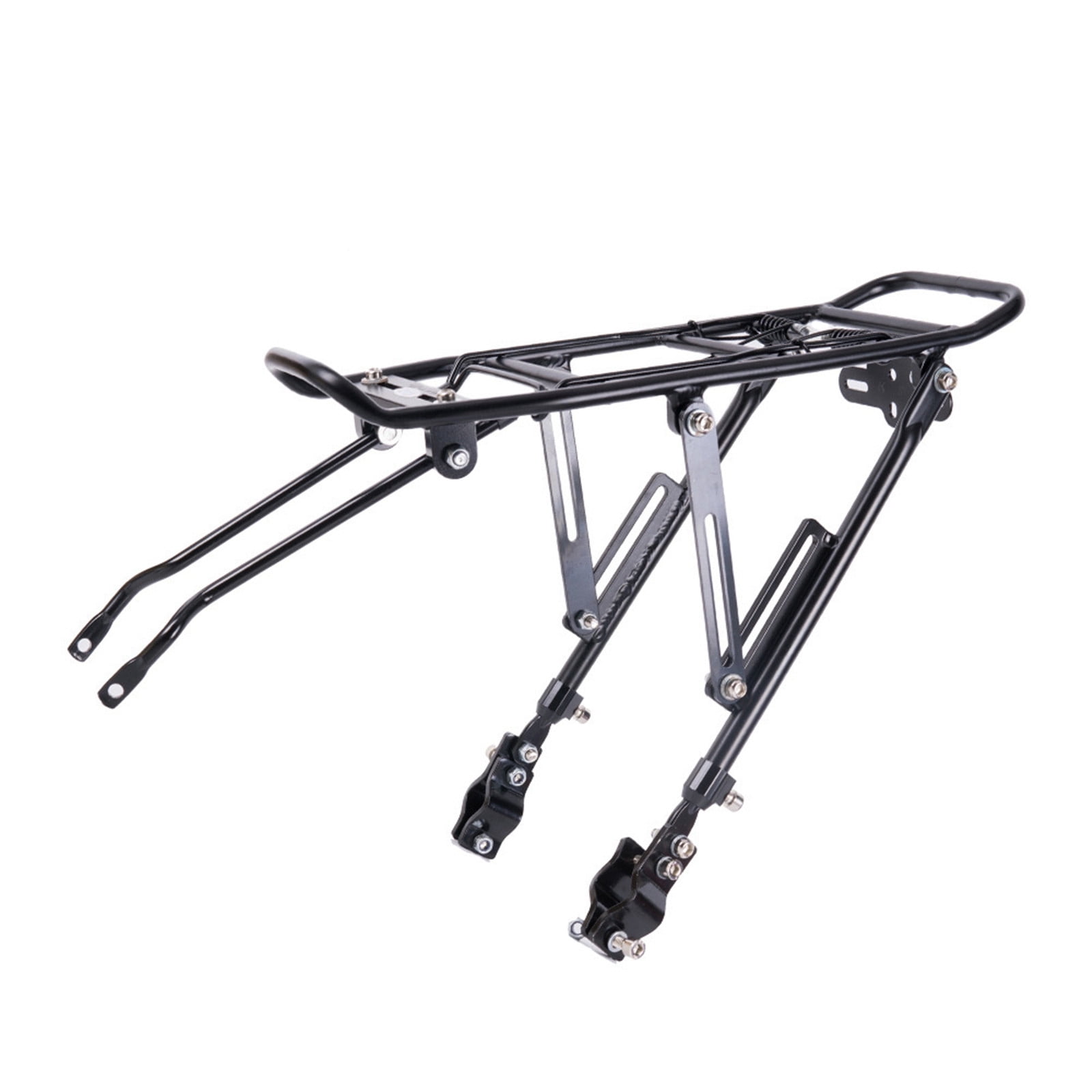 Aluminum Alloy Bike Rear Rack Adjustable Bike High Capacity Cargo Rack ...