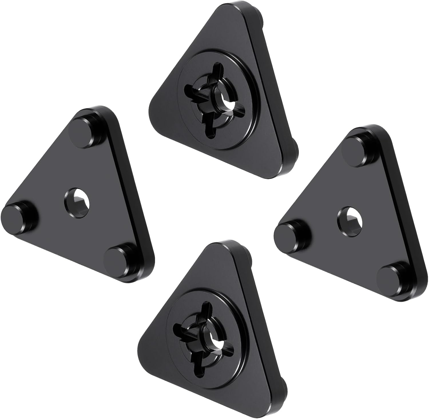 Aluminum Alloy Black 4pcs Wheel Hex Hub Adapter for 1/10 Tamiya 58391 HotShot - Walmart.com