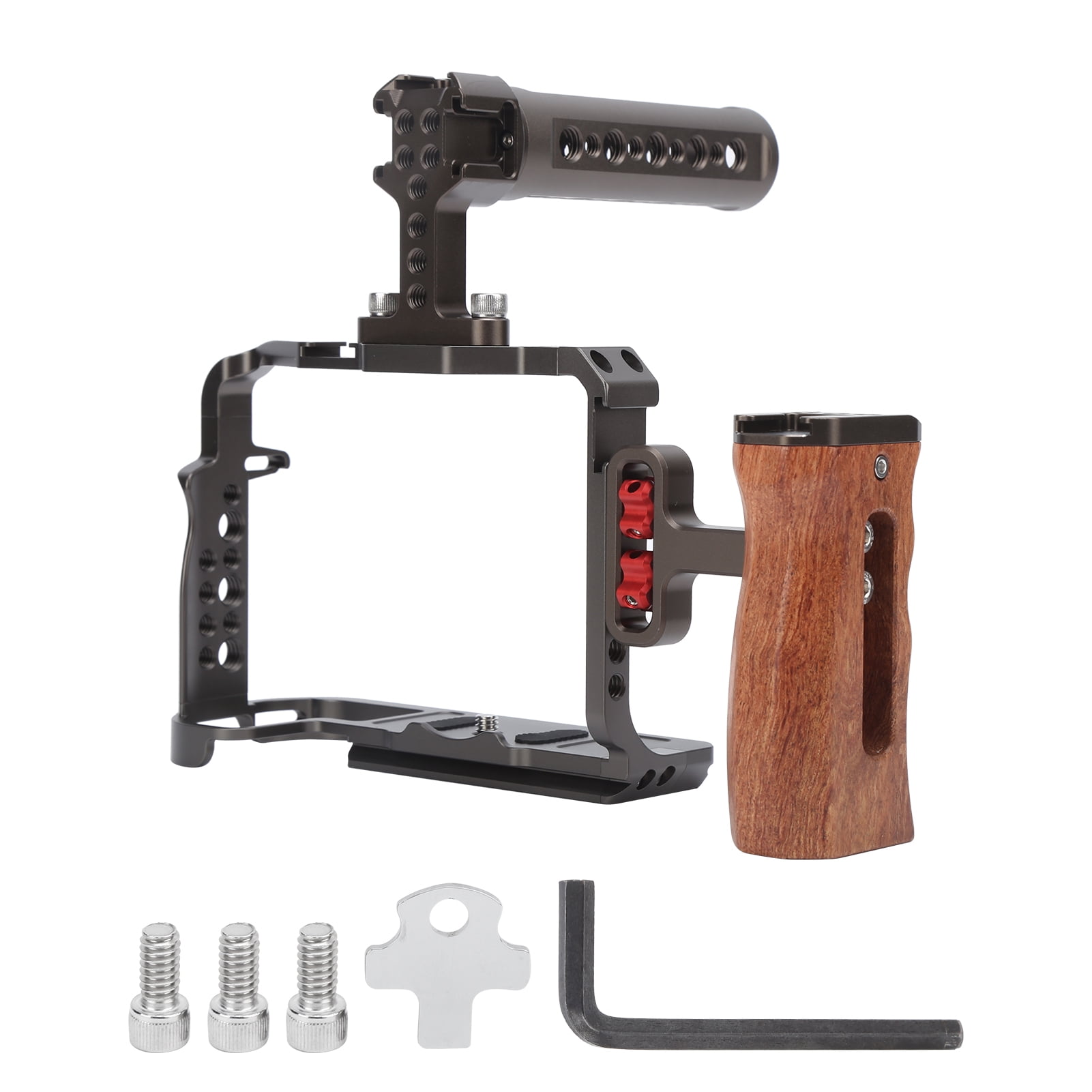 Aluminum Alloy Camera Cage Lifting Handle Kit for Canon EOS R5/R6 ...