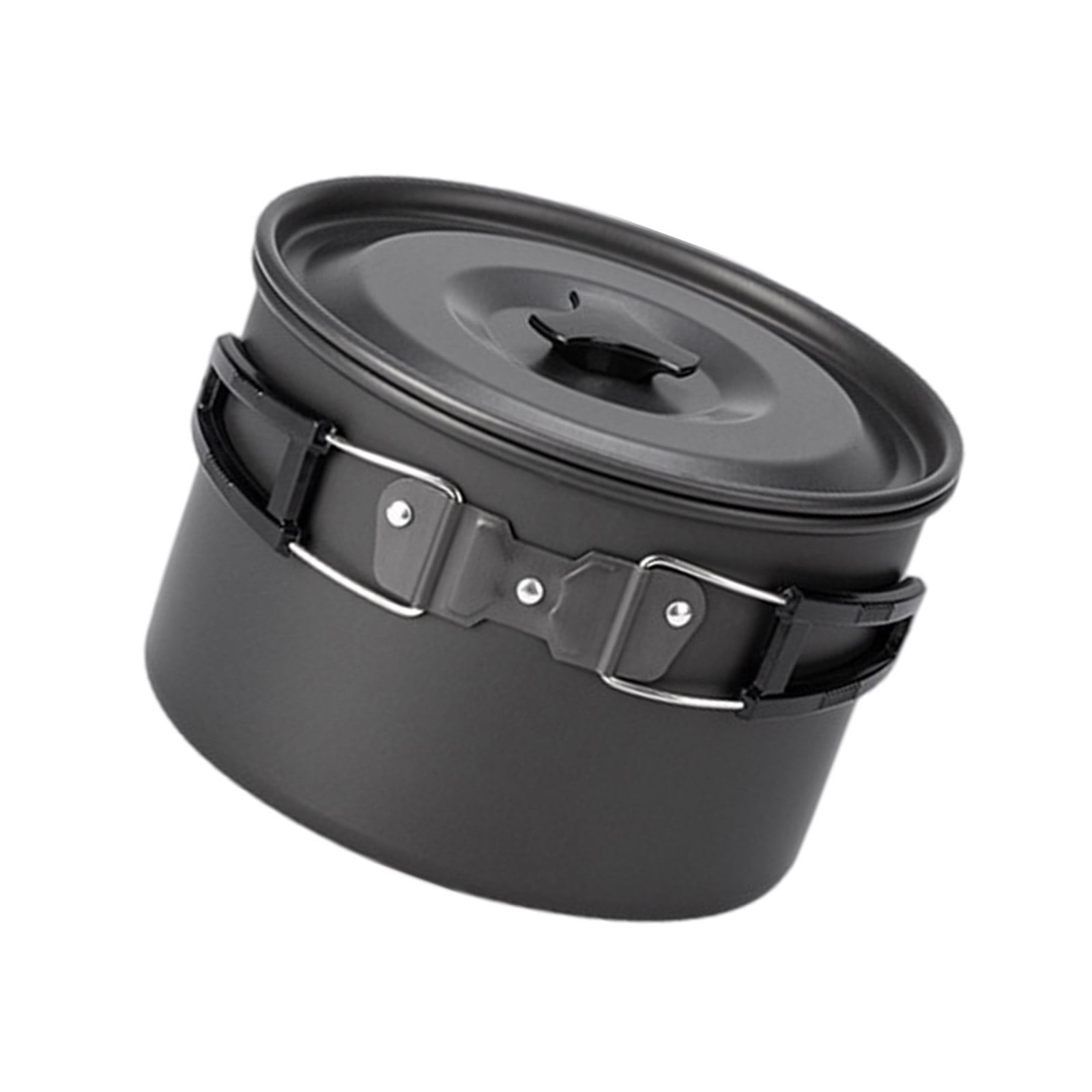 Aluminum Alloy Camping Pots Outdoor Cooking Pots with Lid NonStick ...
