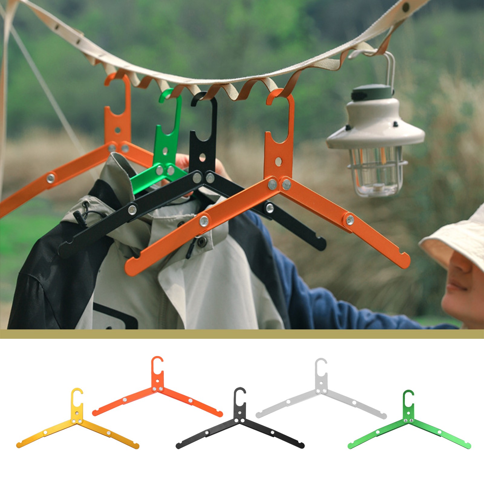 Aluminum Alloy Clothes Rack, Foldable Travel Drying Rack, Lightweight ...