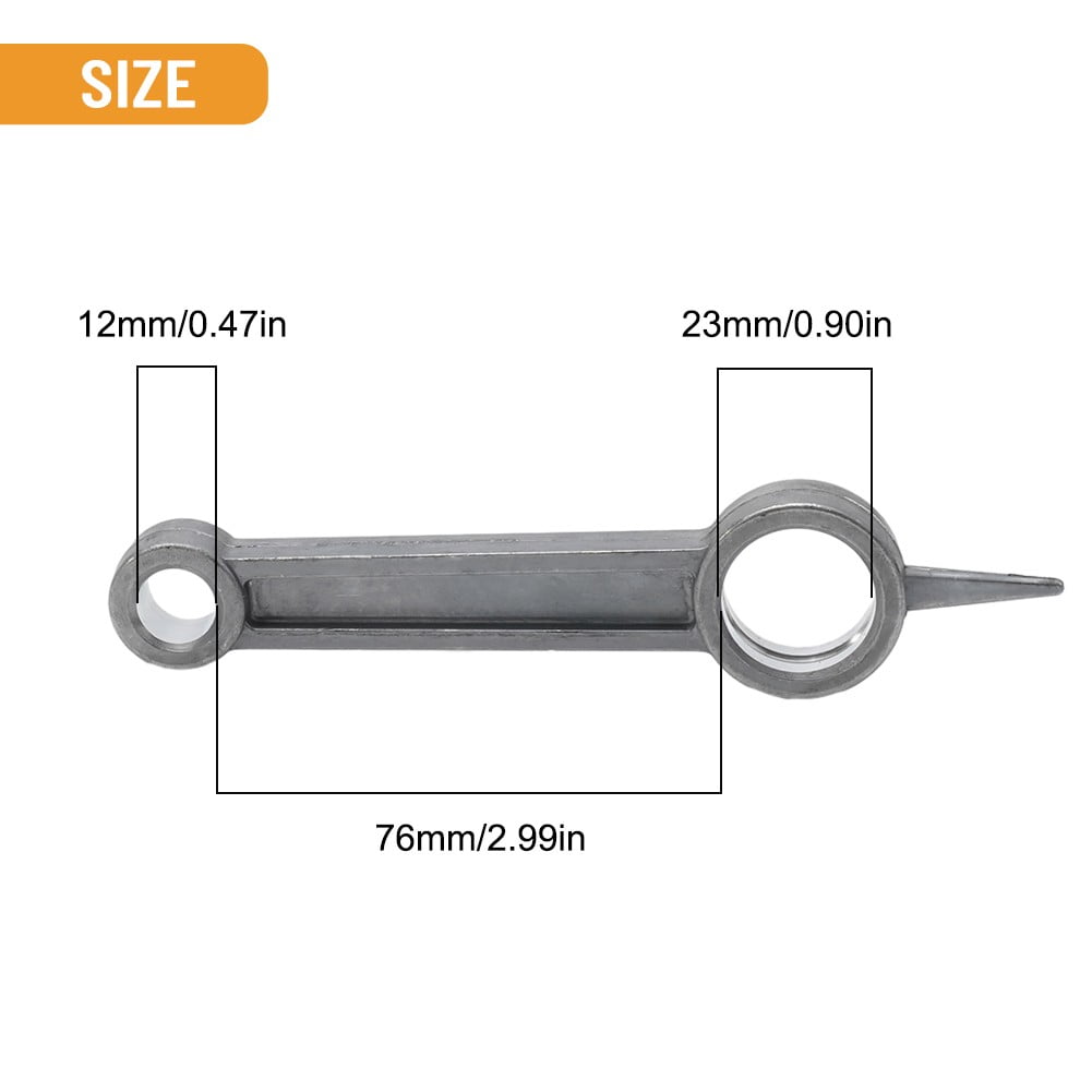 Aluminum Alloy Connecting Rod for Air Compressor Replacement - Silver ...