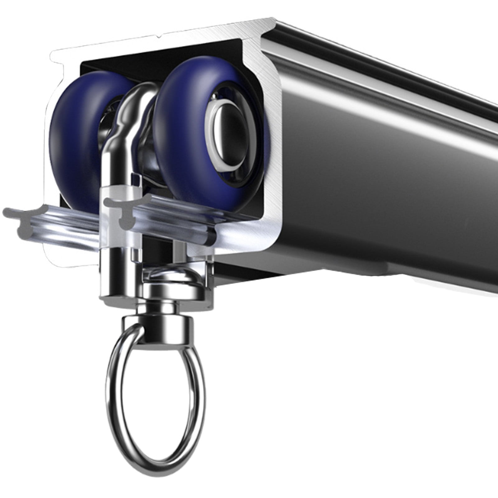 Aluminum Alloy Curtain Track, Mute Ceiling Mounted Curtain Rod, Sliding ...