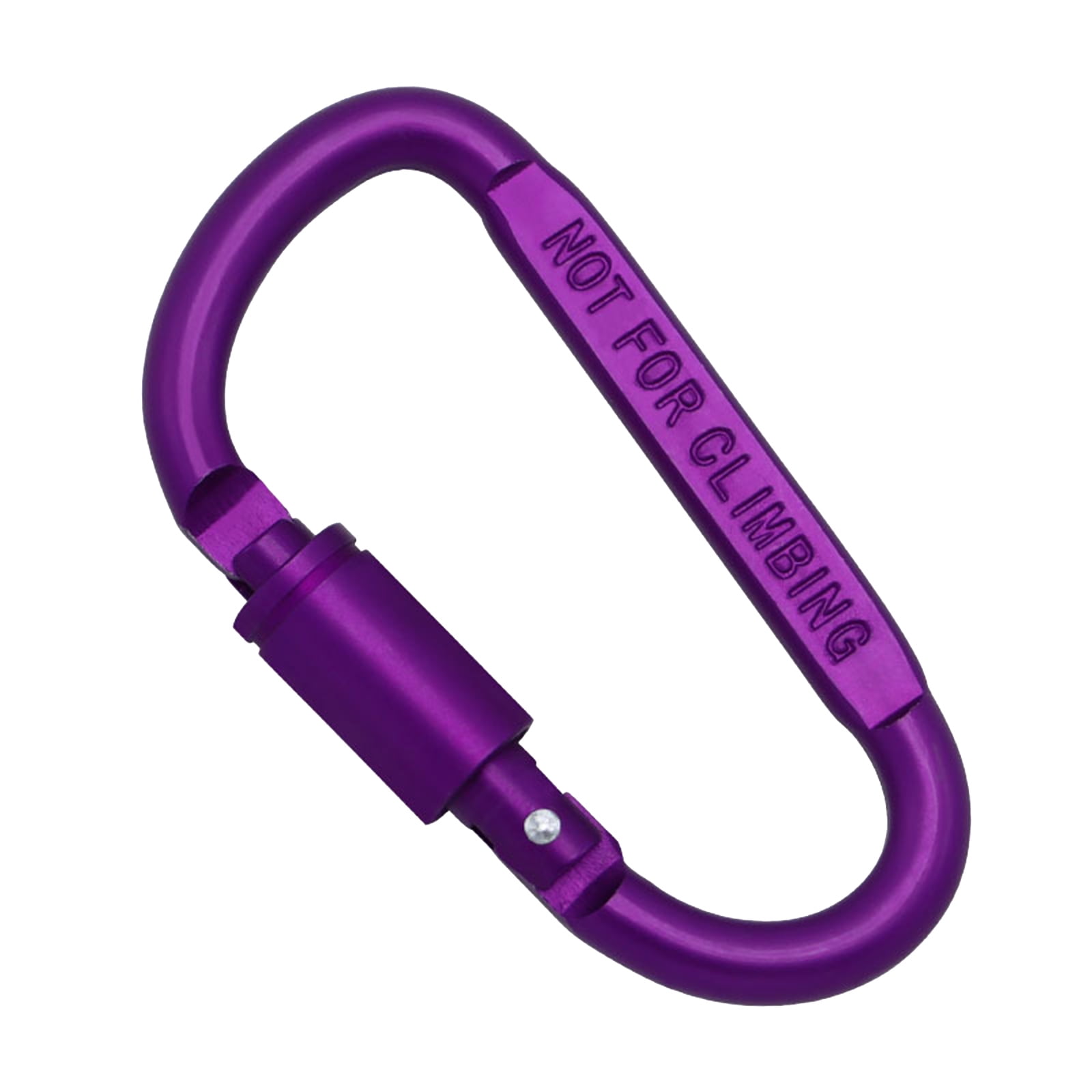 Aluminum Alloy D-Shape Buckle Rock Climbing Carabiners Clip Twistlock ...