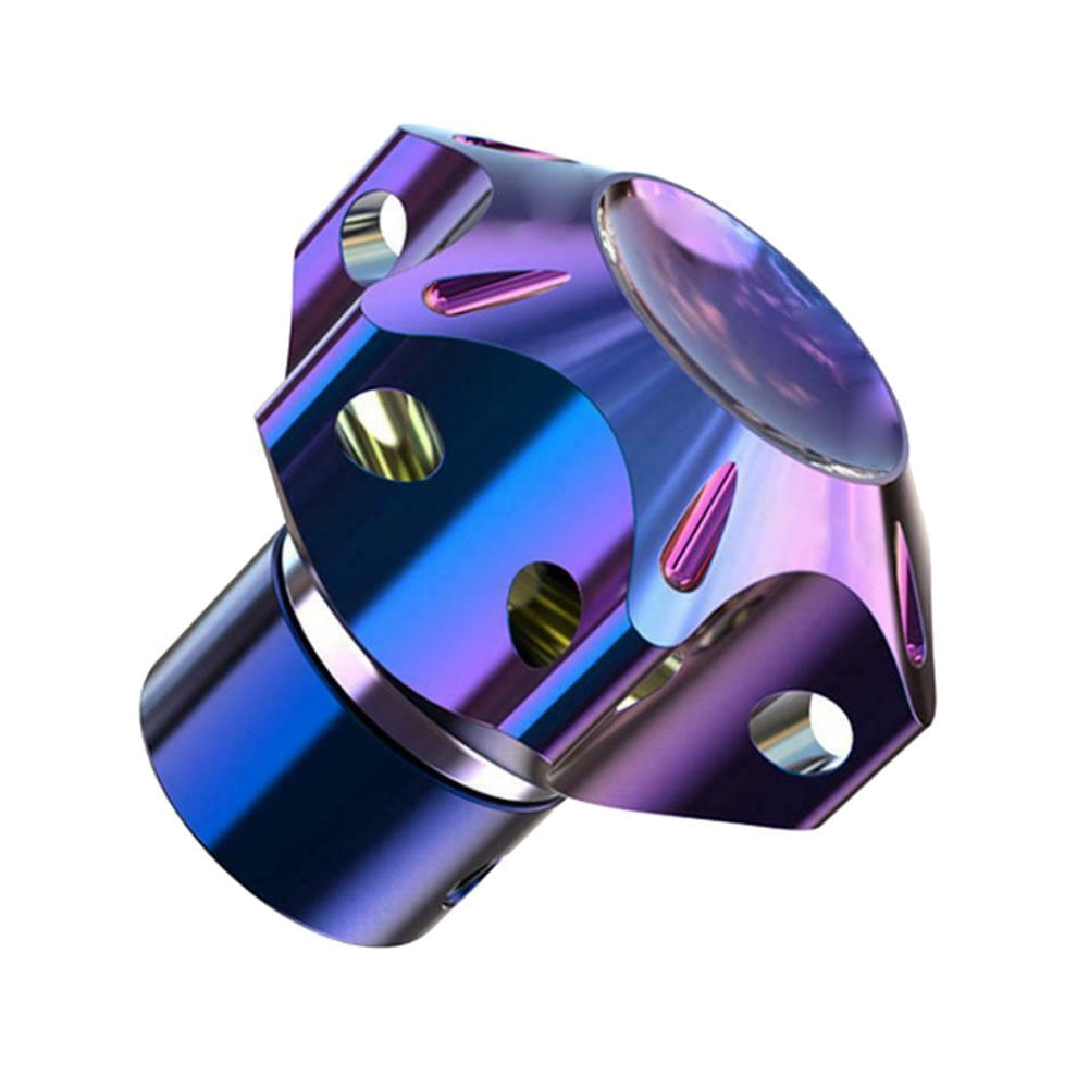 Aluminum Alloy DIY Key Head Burn Blue CNC Key Cover Modified Motorcycle ...