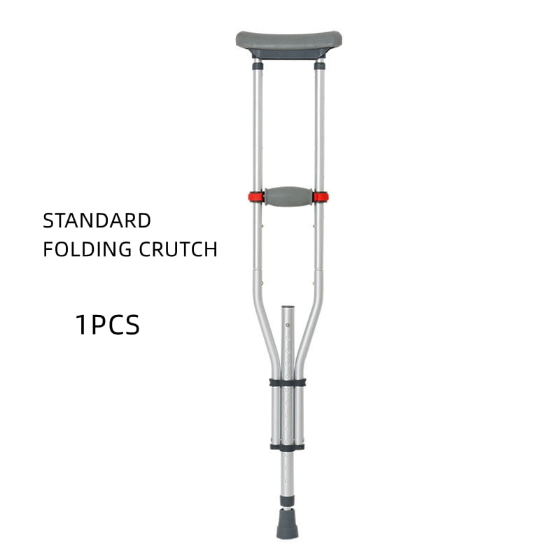 Aluminum Alloy Detachable Foldable Underarm Crutches Armpit Crutch ...