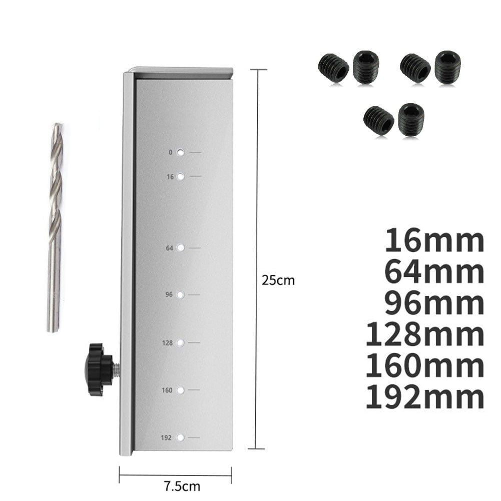 Aluminum Alloy Drilling Guide Install Door Knobs Template Adjustable ...