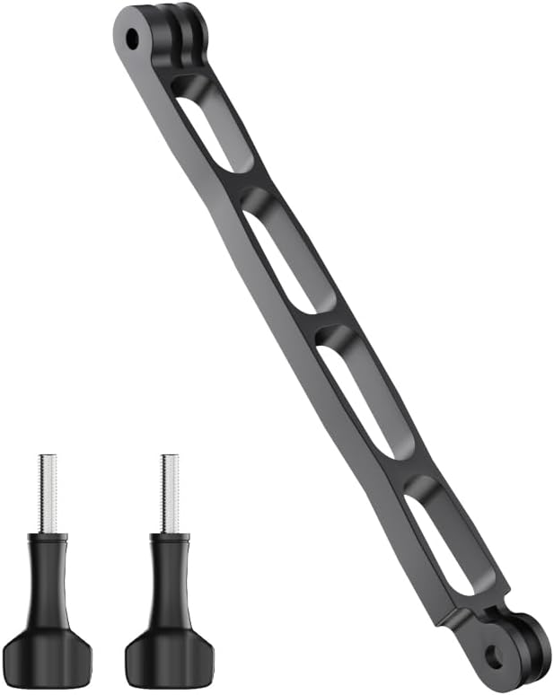 Aluminum Alloy Extension Arm for Gopro, Metal Pole Mount Helmet Stick ...