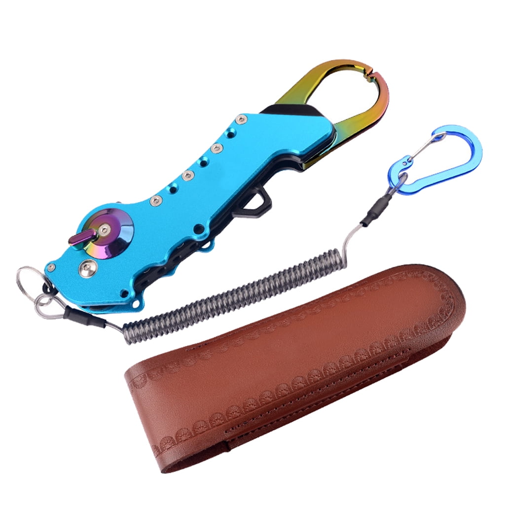 Aluminum Alloy Fish Grip Lip Gripper Foldable Clip Clamp Grabber Fish ...