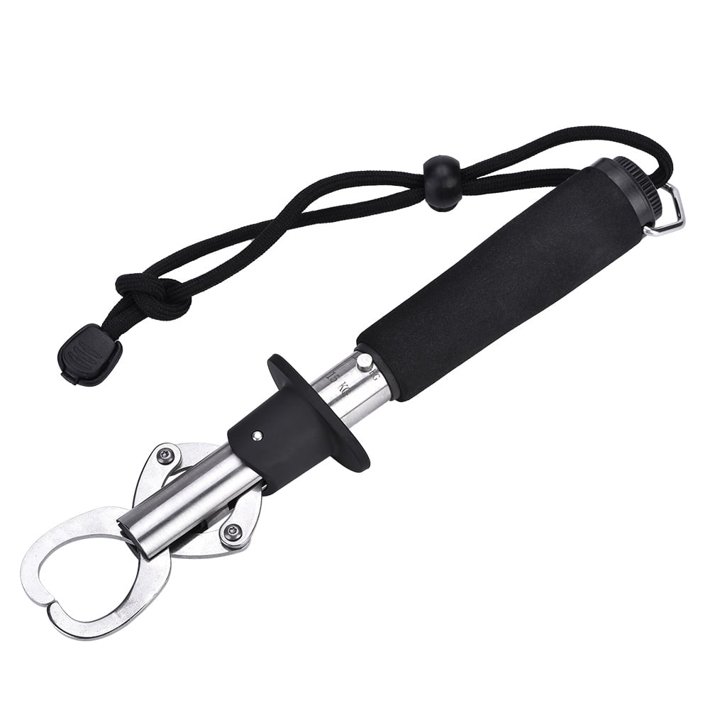 Aluminum Alloy Fishing Lip Gripper with 15kg Weighing Scale and EVA ...