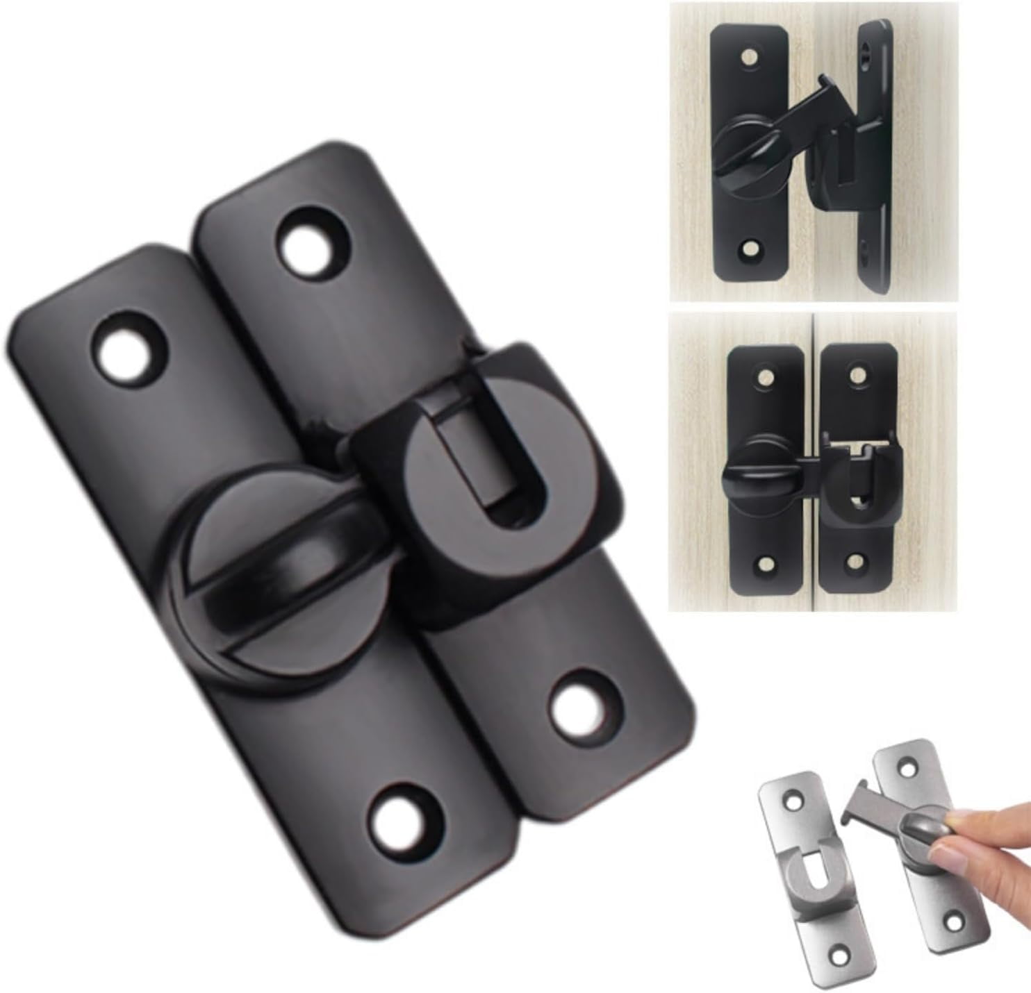 Aluminum Alloy Flip Latch, Aluminum Alloy Flip Lock, 90/180 Degree Gate ...