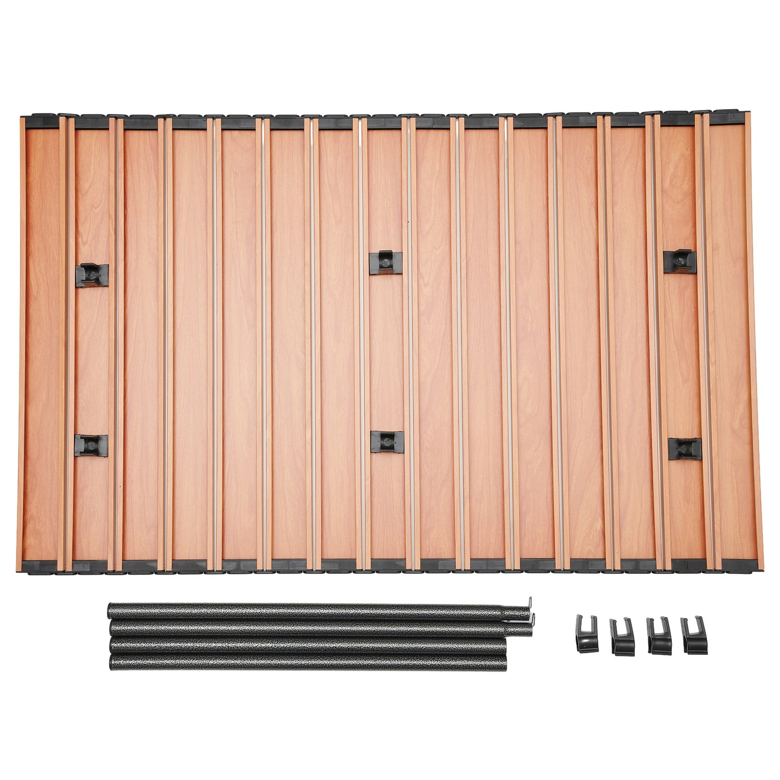 Aluminum Alloy Foldable Camping Trolley Tabletop Table Board Wagon ...