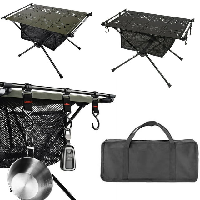 Aluminum Alloy Folding Table Barbecue Camping Table High Stability 20kg ...