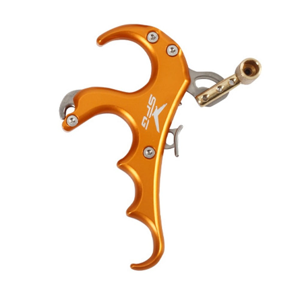 Aluminum Alloy Four-Finger Grip Composite Pulley Bow And Arrow Release ...