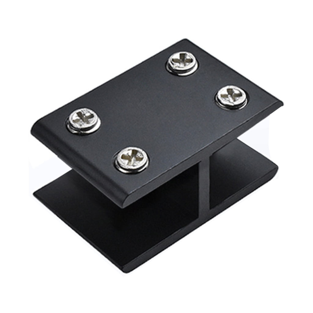 Aluminum Alloy Frame-less Glass Bracket Connector Wall Tile Clip L/T ...