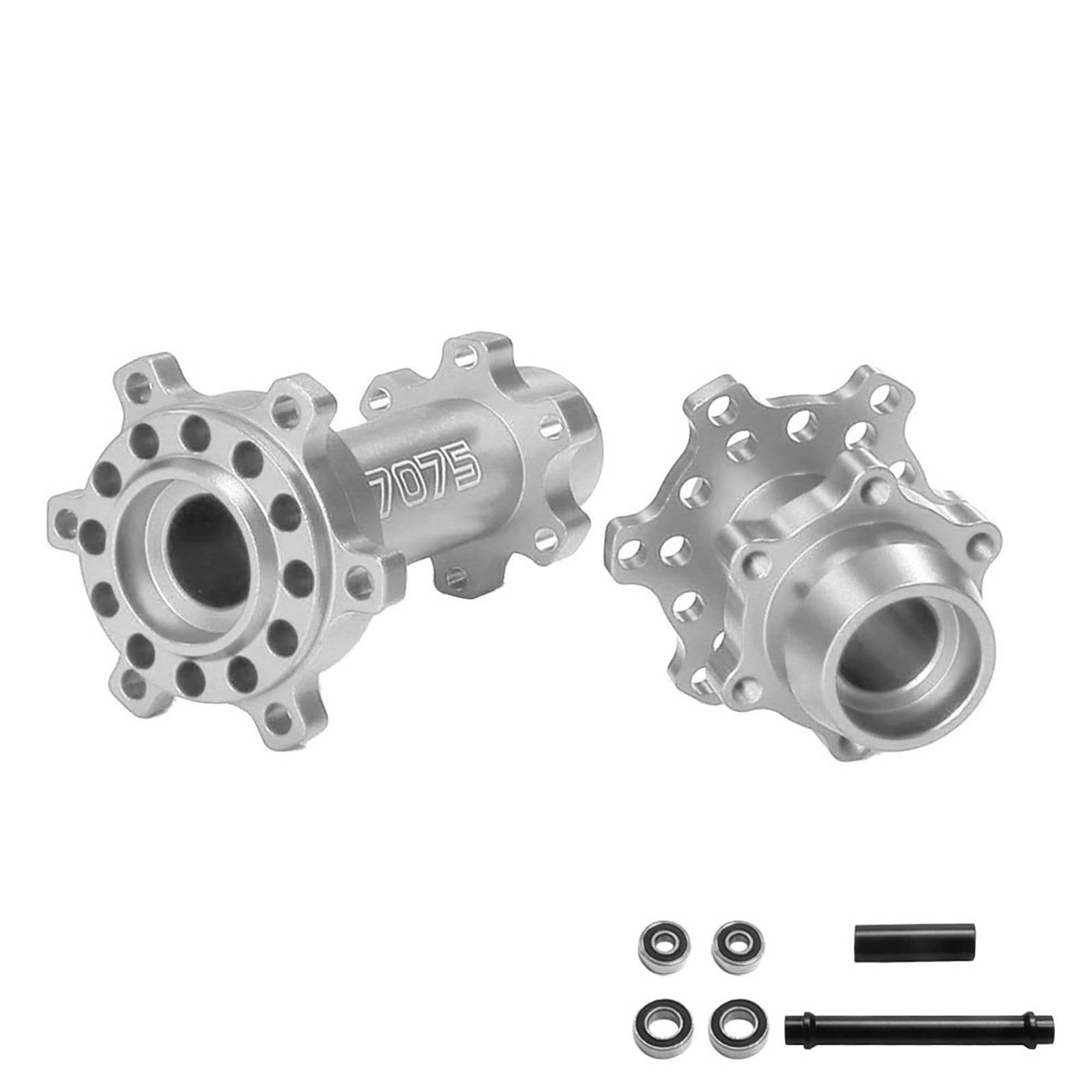 Aluminum Alloy Front & Rear Wheel Hex Hubs Set for Losi 1/4 Promoto-MX ...