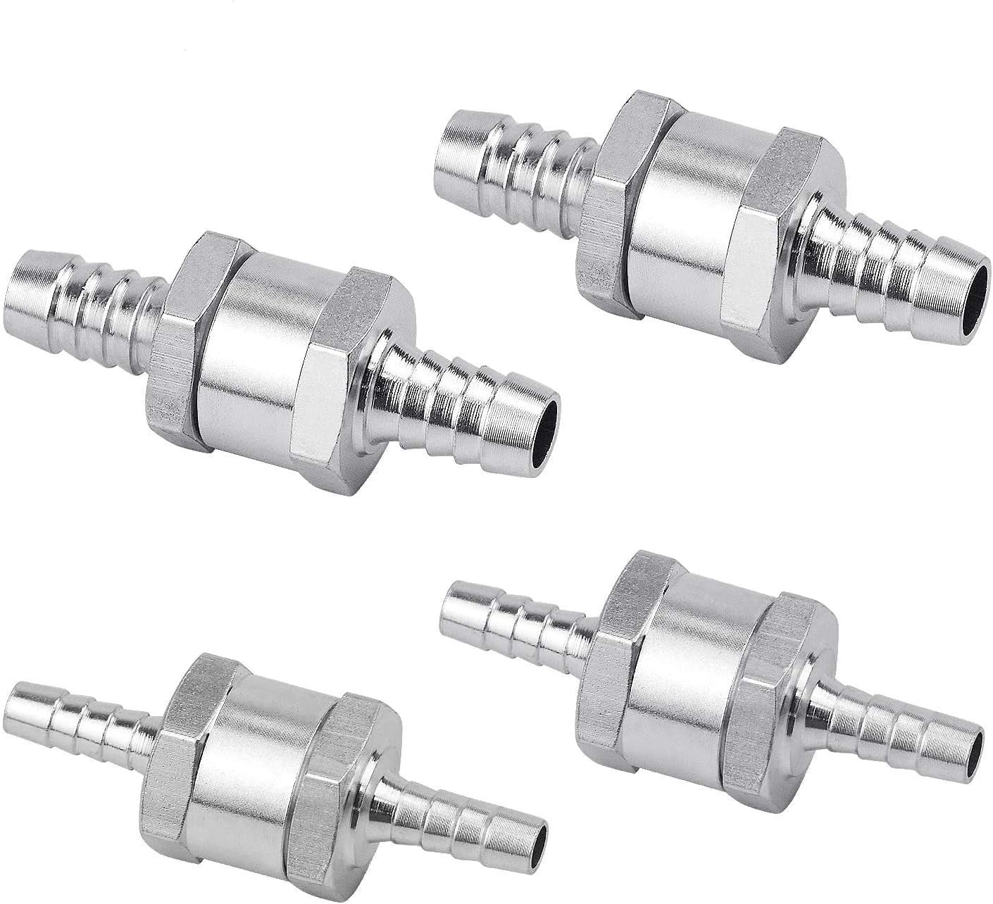 Aluminum Alloy Fuel Line Check Valve, Non Return One Way Check Valve ...