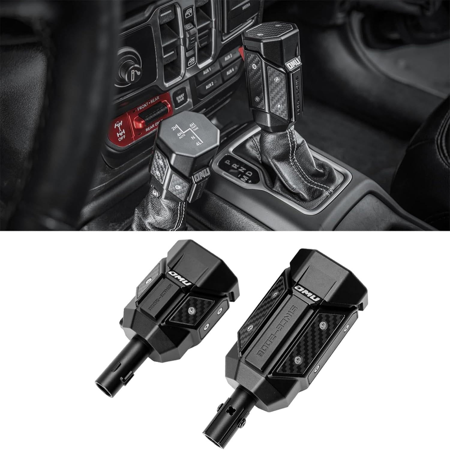 Aluminum Alloy Gear Shift Knob for Jeep Wrangler Jl/Gladiator Jt (2018 ...