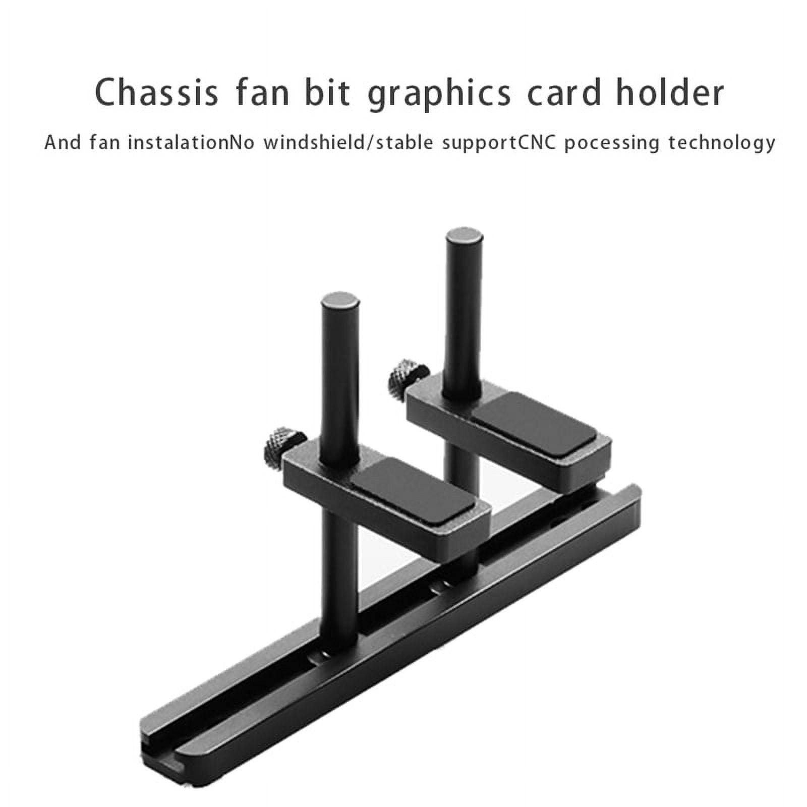 Aluminum Alloy Graphics Card CNC Support Vertical Fixed Box Graphics ...