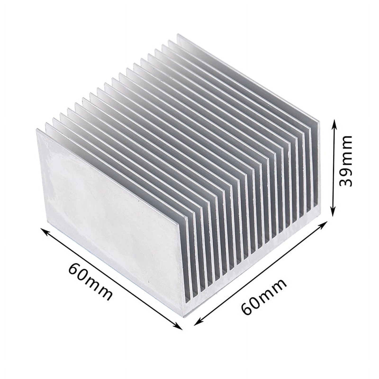 Aluminum Alloy Heatsink 60*60/100*60mm Cooling Pad LED IC Chip Cooler ...