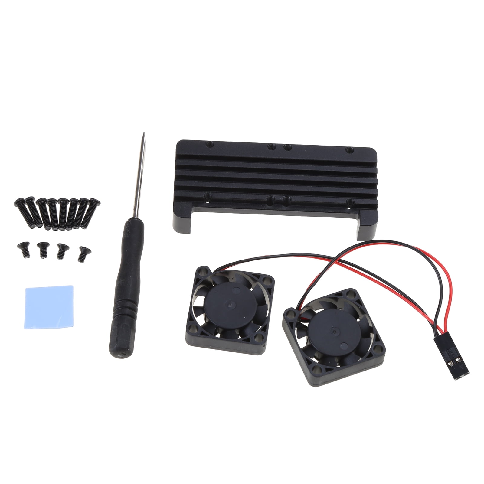 Aluminum Alloy Heatsink Enclosure for Raspberry Pi 2 for W Fan Heat ...