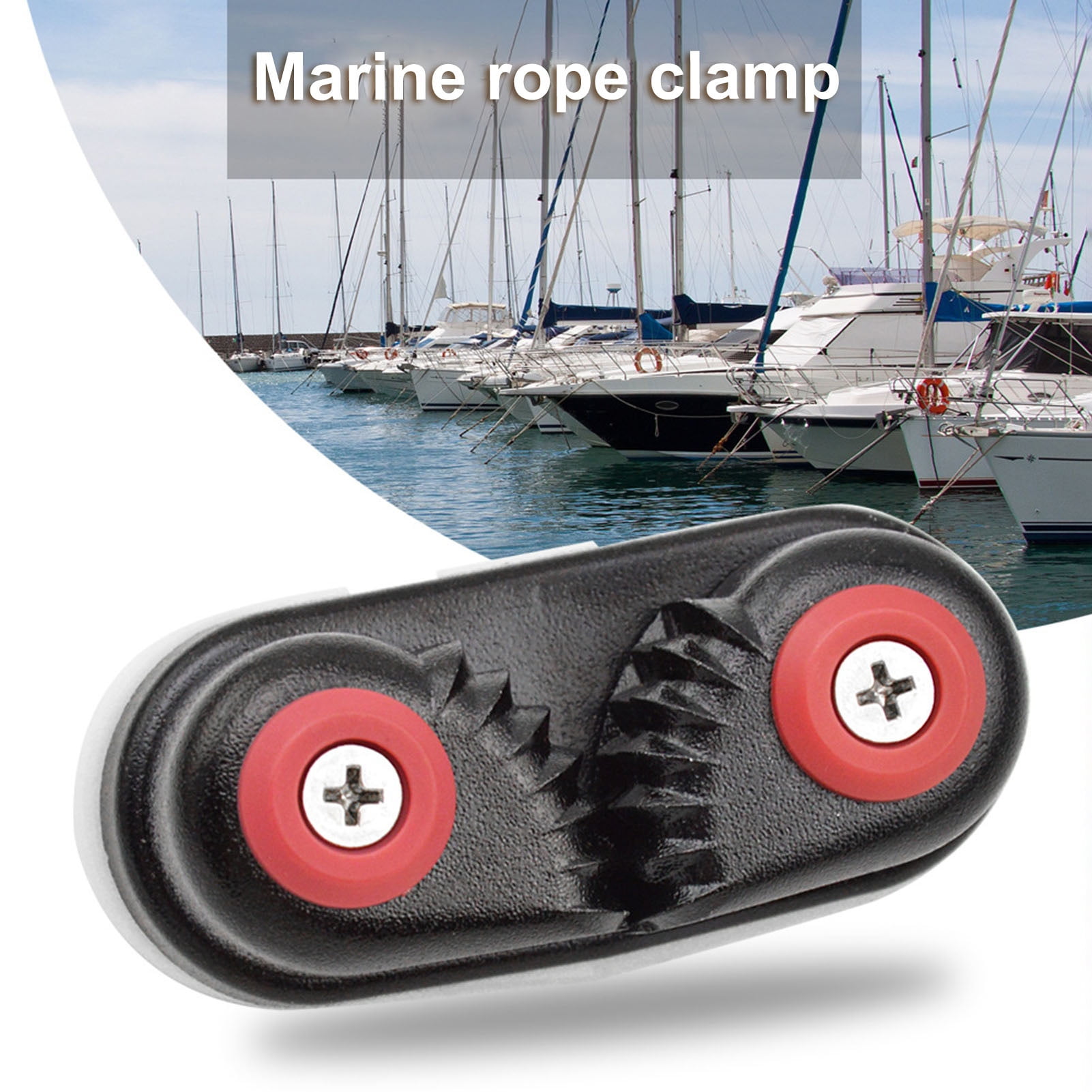 Aluminum Alloy Kayak Cam Cleat Boat Canoe Sailing Dinghy 2 Row Cammatic ...