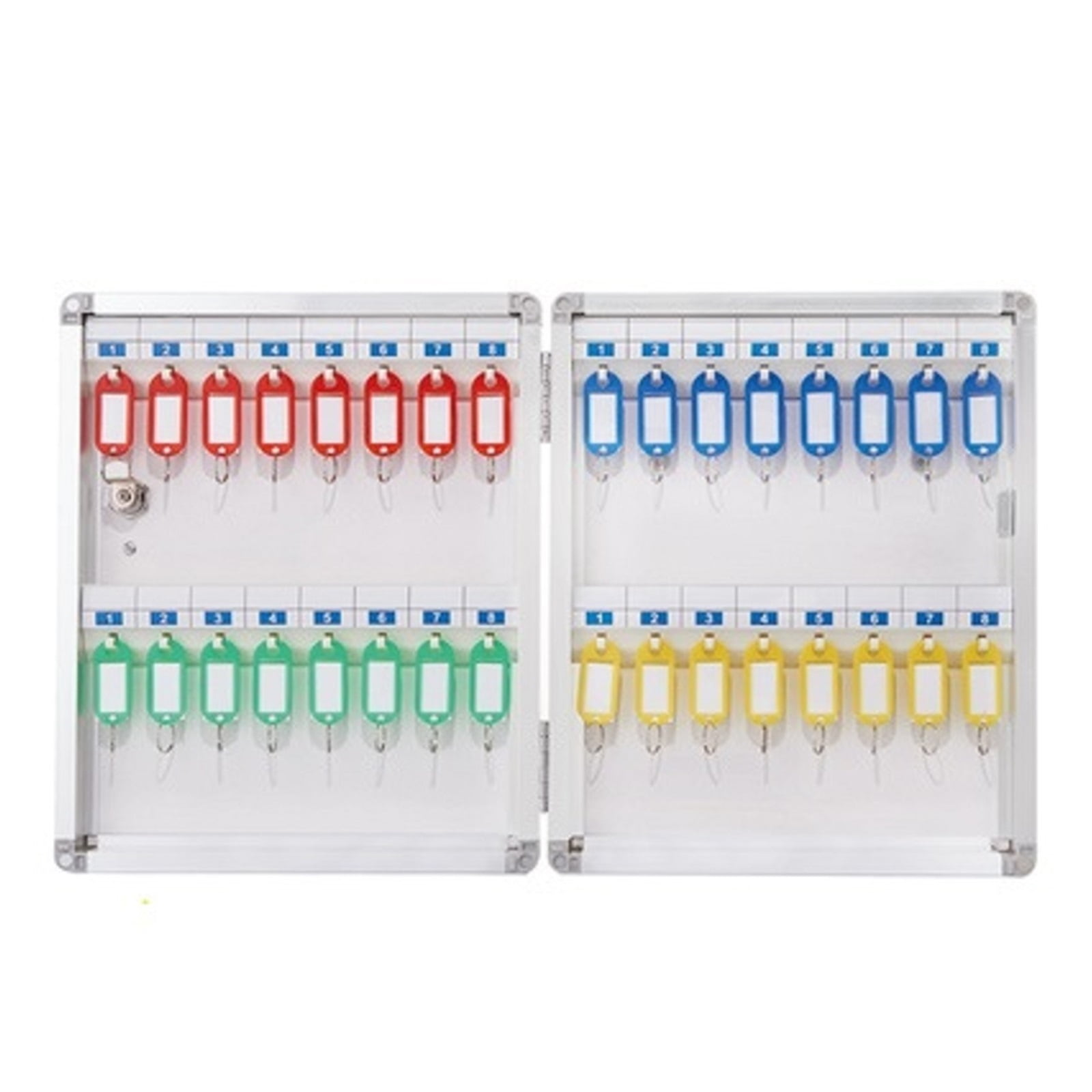 Aluminum Alloy Key Cabinet Wall Mounted Security Management Keybox ...