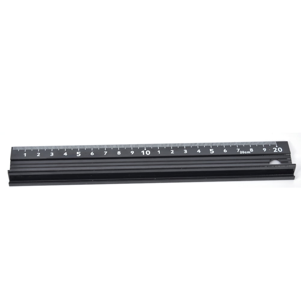 Aluminum Alloy L-Type Metal Ruler for Precise Length Measurement, Scale ...