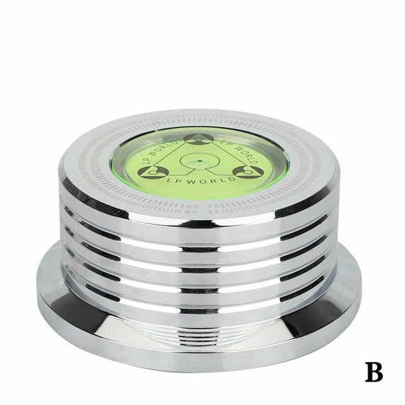 Aluminum Alloy LP Record Stabilizer For 60Hz Turntables With Bubble ...