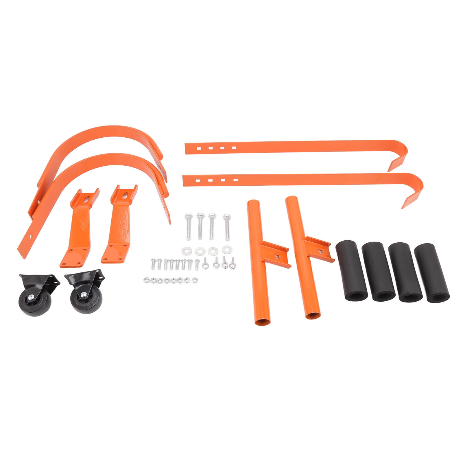 Aluminum Alloy Ladder Stabilizer Set with Roof Hook and Wheel - Heavy ...