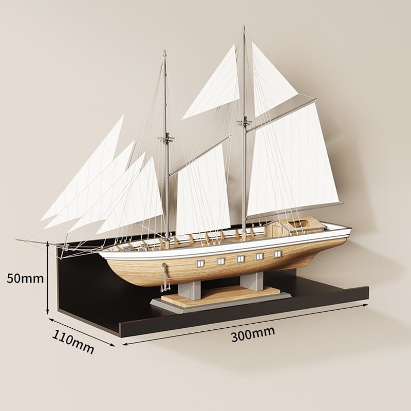 Aluminum Alloy Living Room Floating Shelves No Drilling Bedroom ...