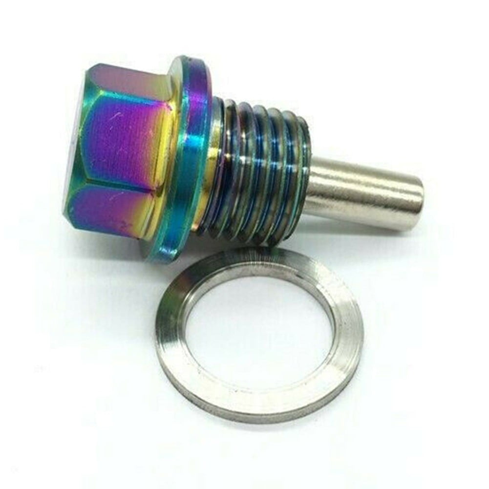 Aluminum alloy Magnetic Oil Drain Plug M14*1.5 fit for Suzuki Hond ...