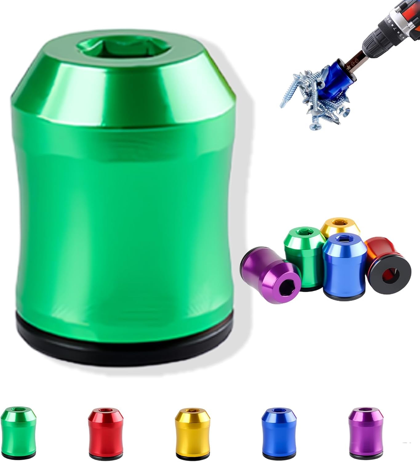 Aluminum Alloy Magnetic Screw Holder for Drill, Strong Magnetic Screw ...