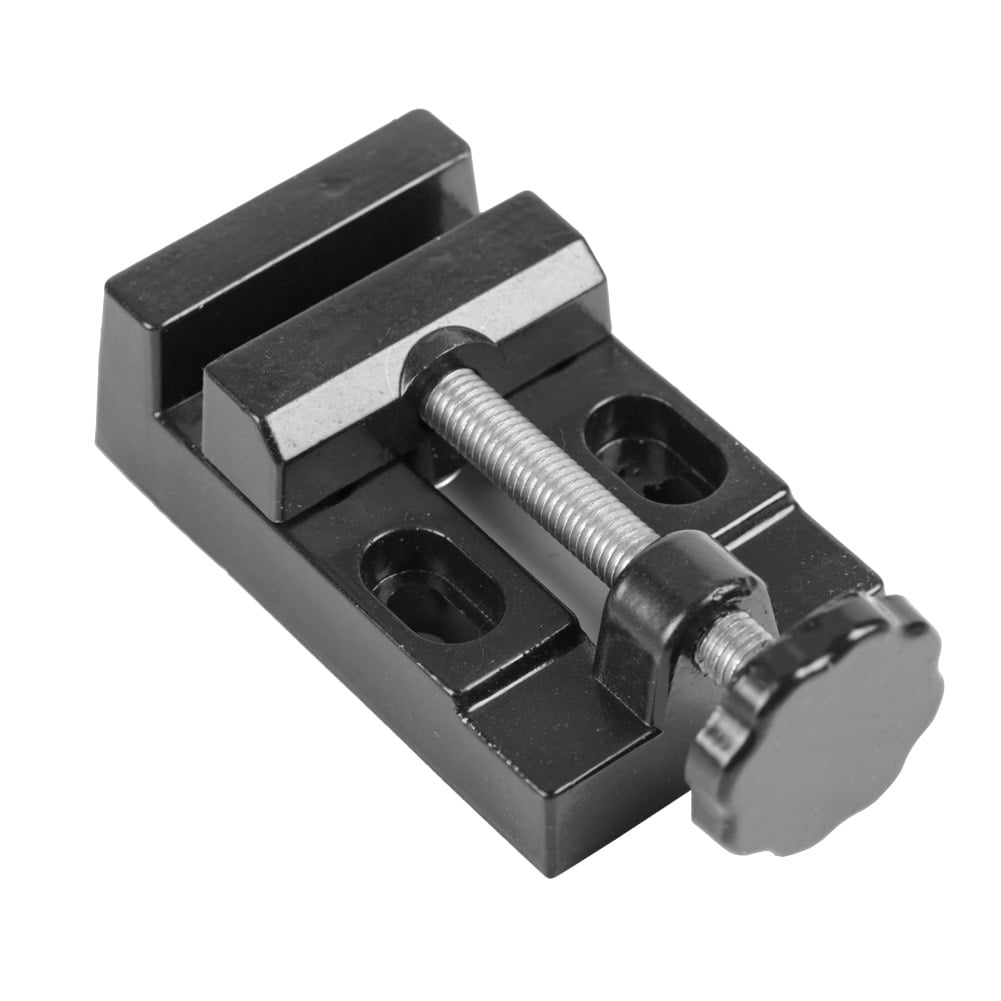 Aluminum Alloy Mini Flat Bench Vise Clamp for Drill Press Carving Tools ...