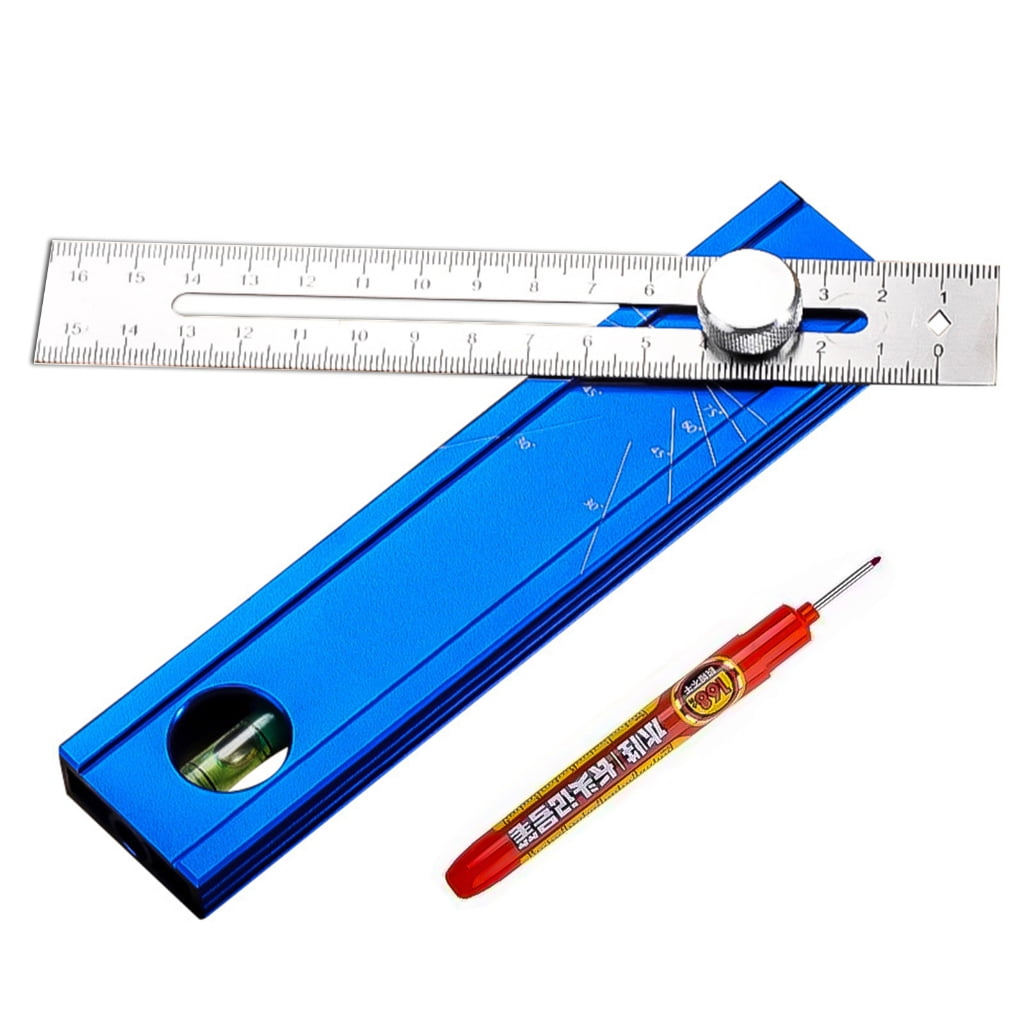 Aluminum Alloy Multiple Angled Positioning Ruler Featuring Rotating ...