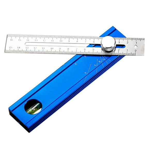 Aluminum Alloy Multiple Angled Positioning Ruler Featuring Rotating ...
