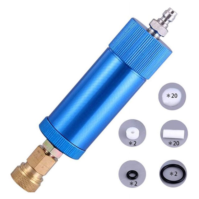 Aluminum Alloy Oil Water Separator Air Compressor Filter Oil Water ...