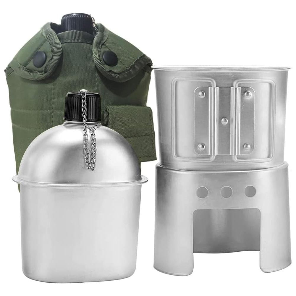 Aluminum Alloy Outdoor Camping Cookware Set with Portable Design and ...