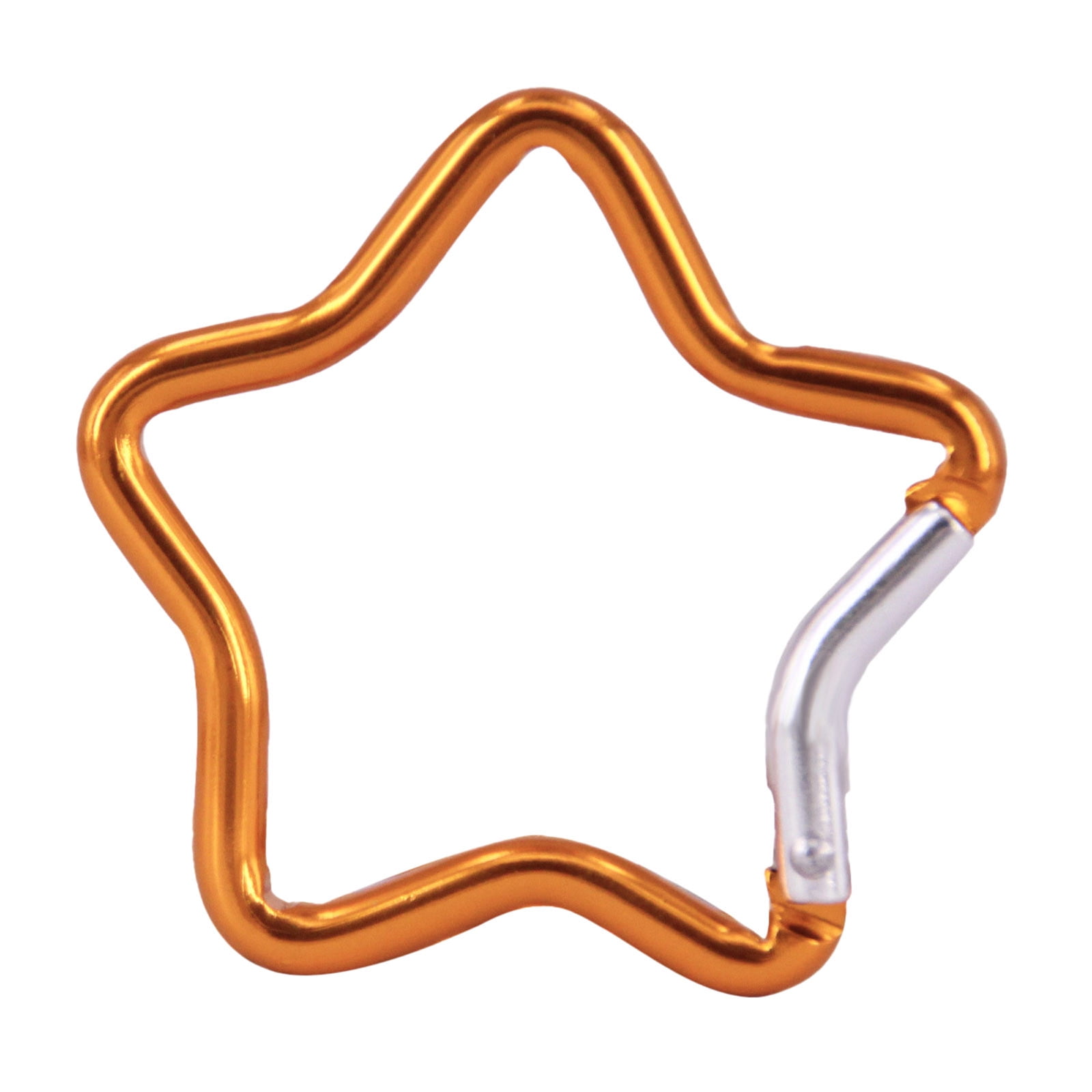 Aluminum Alloy Outdoor Star Shaped Carabiner Clip Keychain for Backpack ...