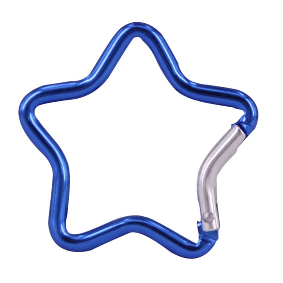 Aluminum Alloy Outdoor Star Shaped Spring Snap Locking Carabiner ...