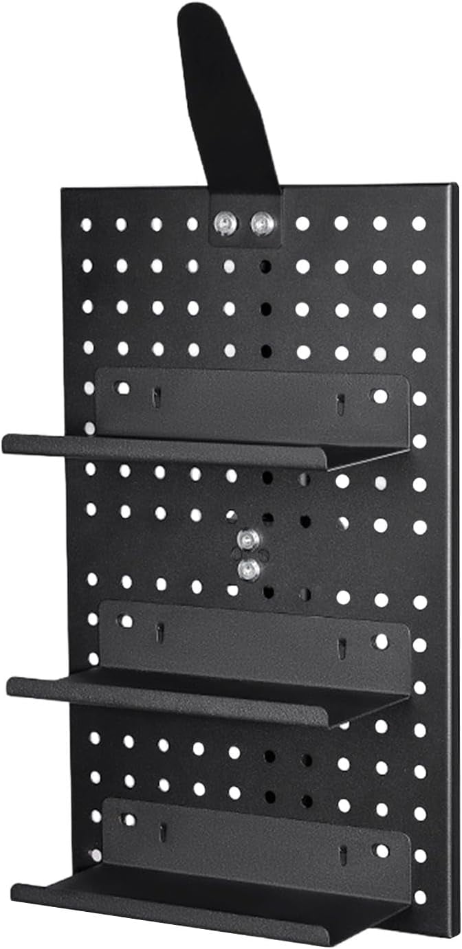 Aluminum Alloy Pegboard Tool Organizer with Motorcycle Helmet Holder ...