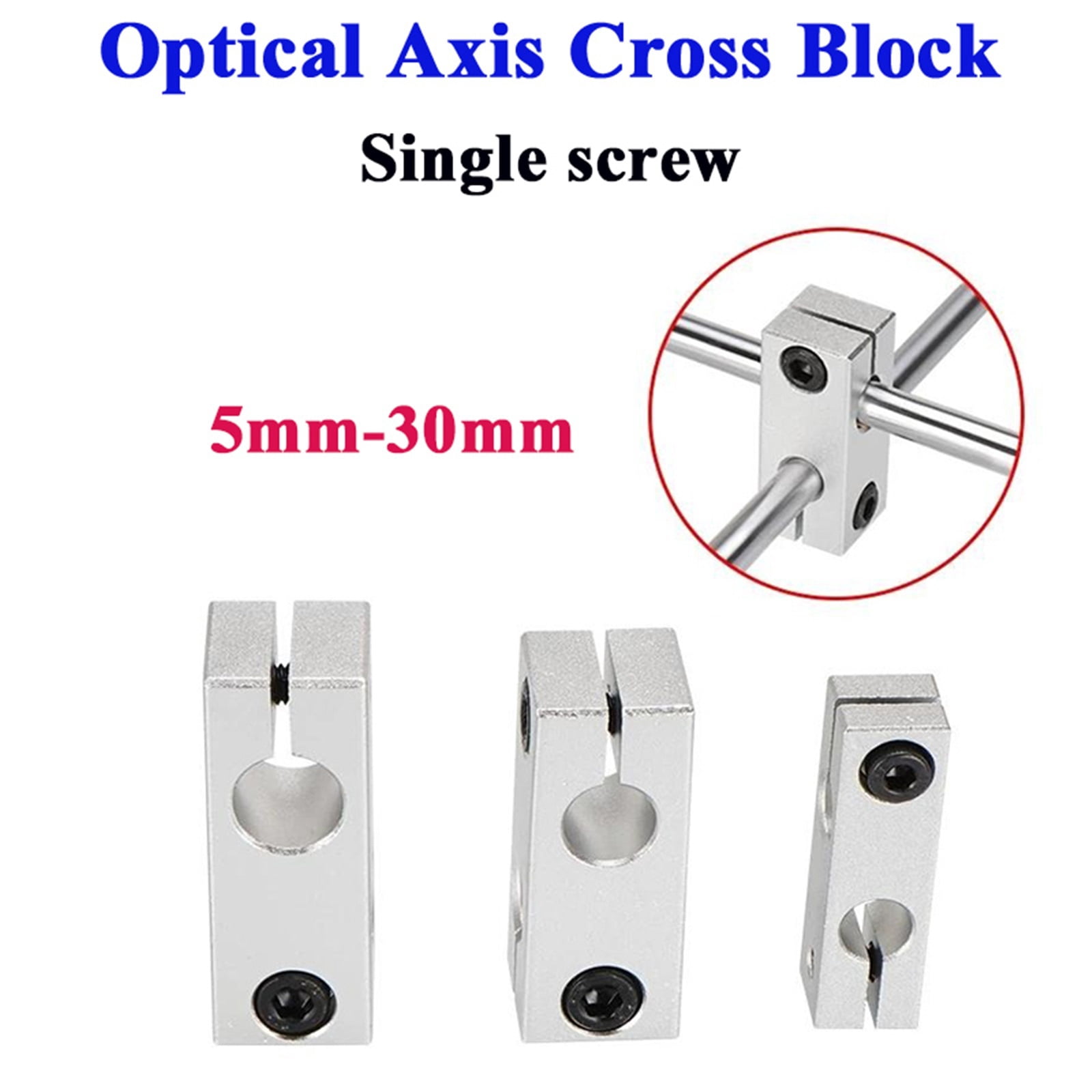 Aluminum Alloy Pillar Fixing Clamp - Vertical Fixed Diameter Fastening ...