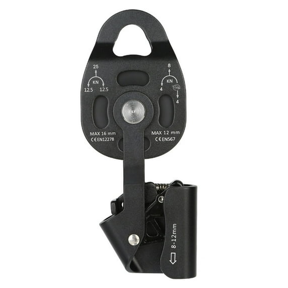 Aluminum Alloy Pulley Heavy Objects Lifting Tool Pulley Ascenders ...