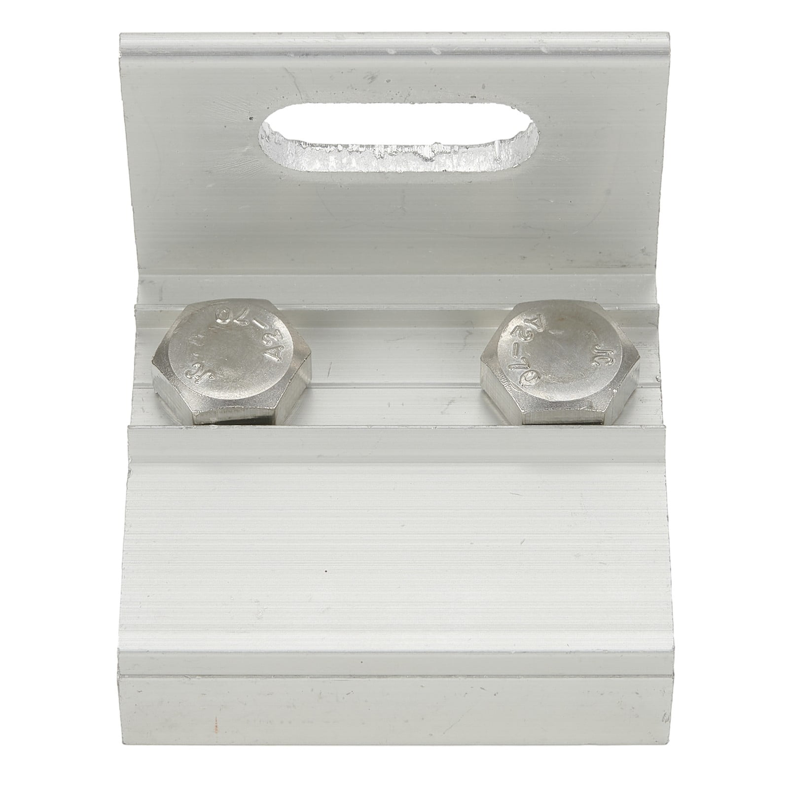 Aluminum Alloy Pv Solar Module Racking Metal Standing Clamp Roof Mount ...