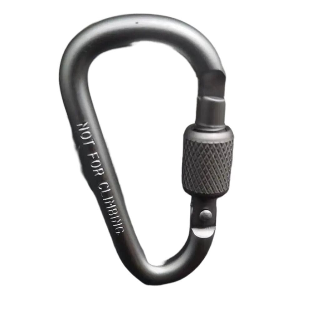 Aluminum Alloy Quick Release Carabiner D-shape Safe Outdoor Sports ...